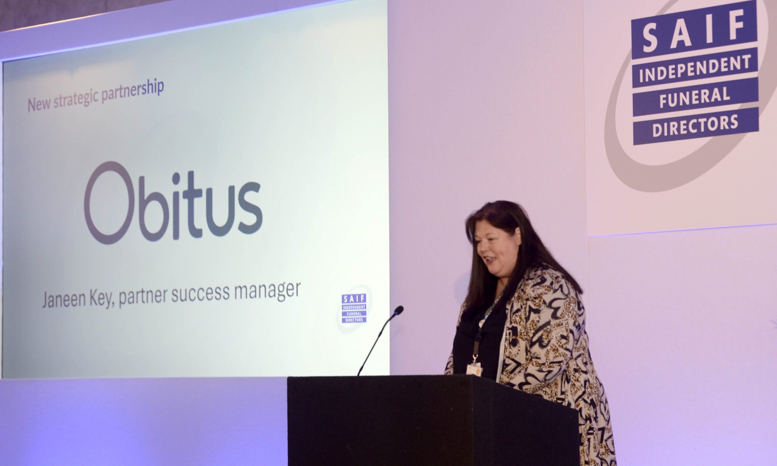 SAIF unveils five-year Obitus partnership | Funeral Service Times