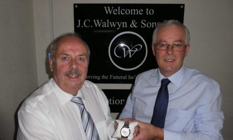 Sales manager celebrates 25 years’ service at J C Walwyn & Sons ...