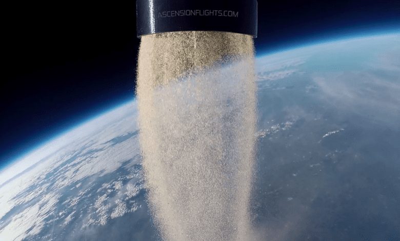 Space Burials - Ascension Flights | Funeral Service Times