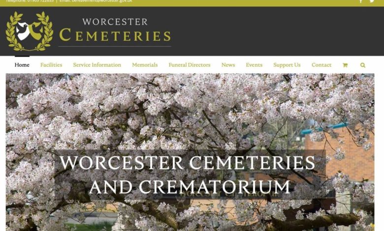 New Worcester Cemeteries website launched | Funeral Service Times