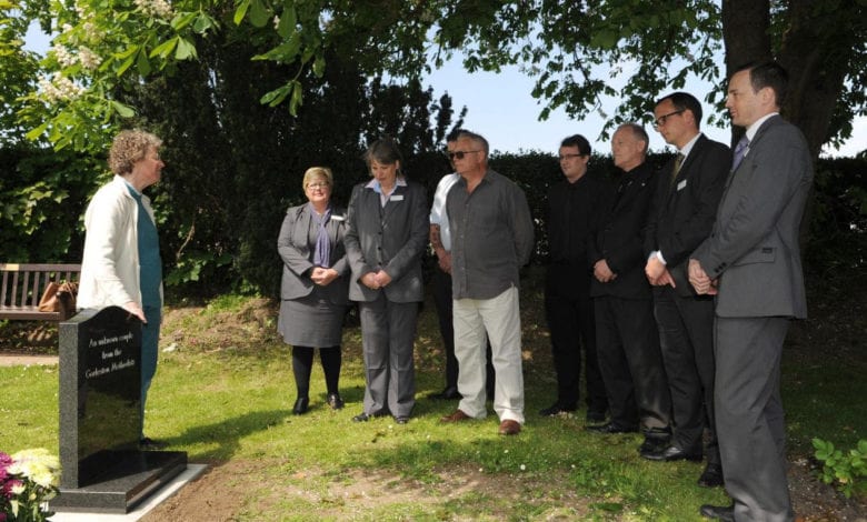 Memorial service held for bodies found in pub crypt | Funeral Service Times